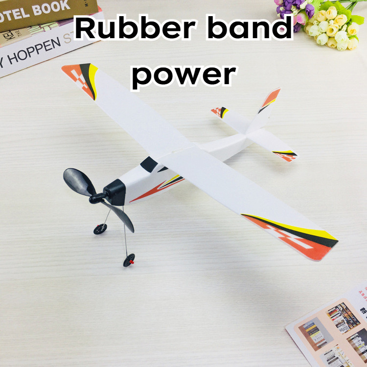 Simulation Airplane Model, Rubber Band Power Airplane, Rubber Band ...