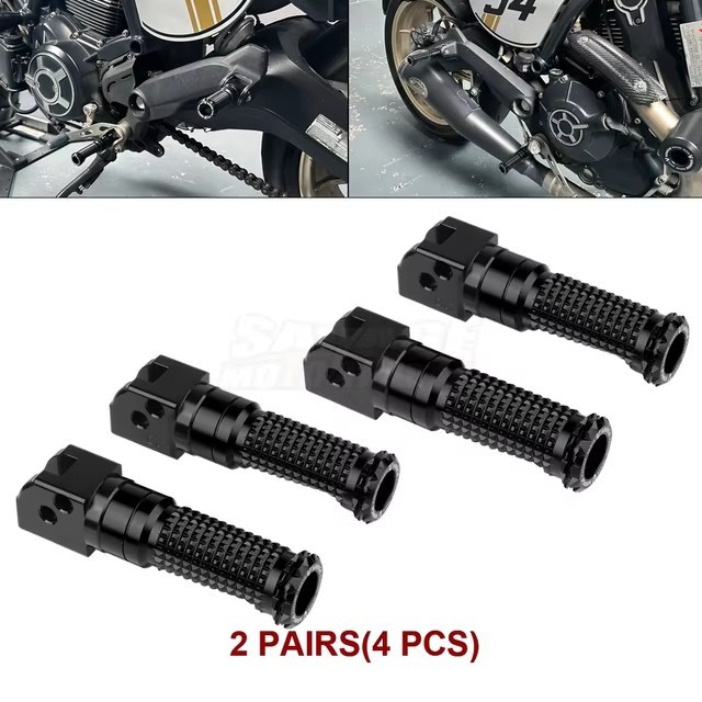 For Ducati Scrambler 803/800 2024 Front Rear Footrest Foot Peg Pedal ...