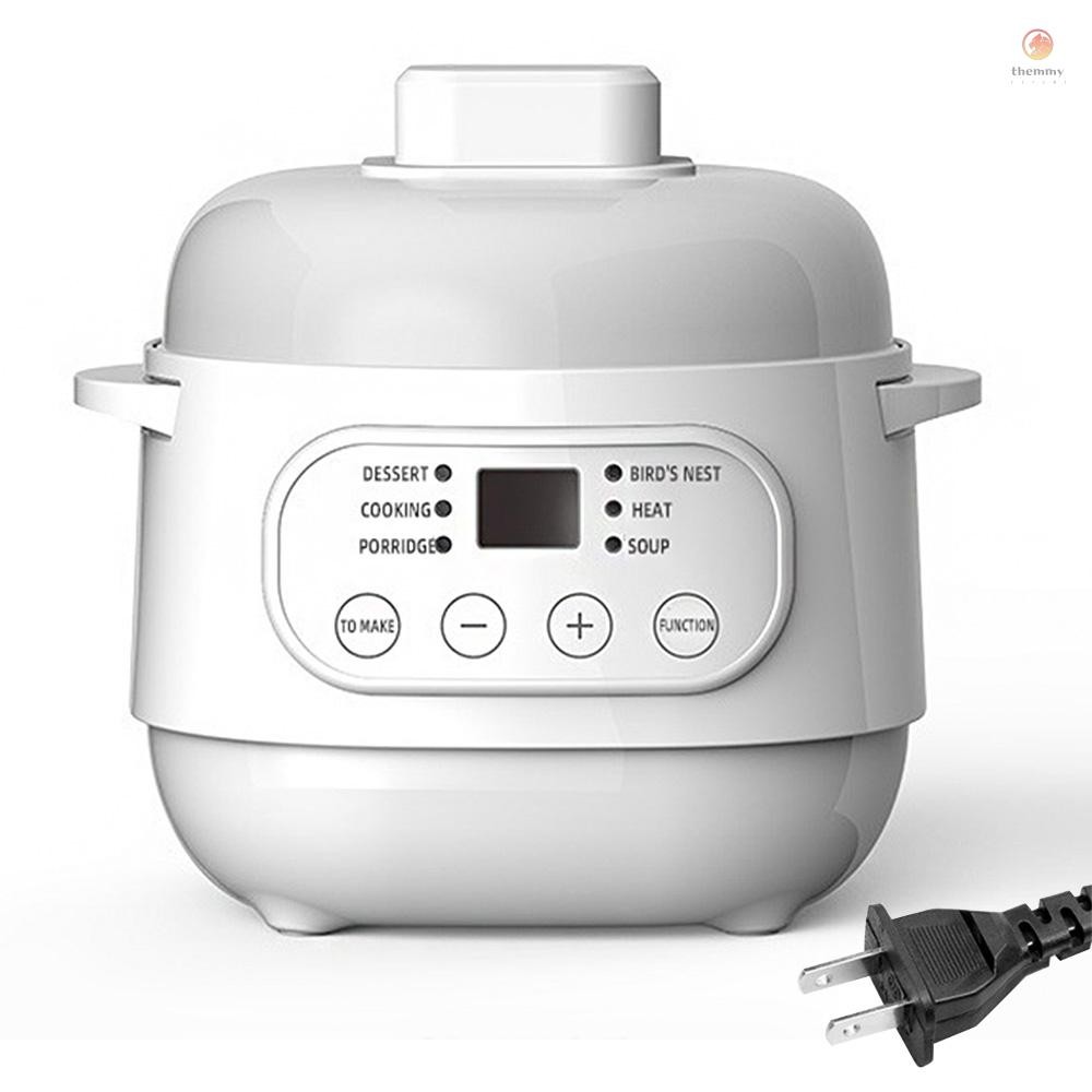 Aoresac Electric Mini Slow Cooker 1 Quart 200W Food Warmer with Ceramic ...