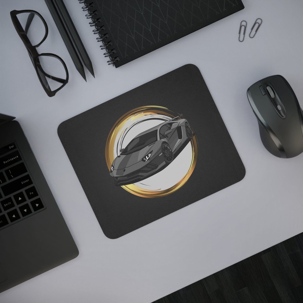 Dark and Gold Modern Illustrated Sport Car Mouse Pad | Shopee Malaysia
