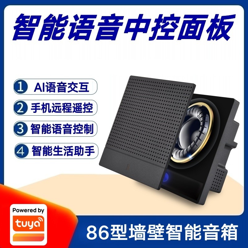 Graffiti Plan Home Hotel Smart Voice Wall Switch Panel Xiaozhi Butler ...