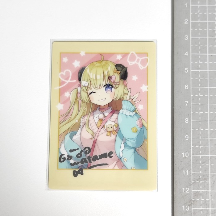 Hololive Lawson Photo Style Card - Tsunomaki Watame | Shopee Malaysia