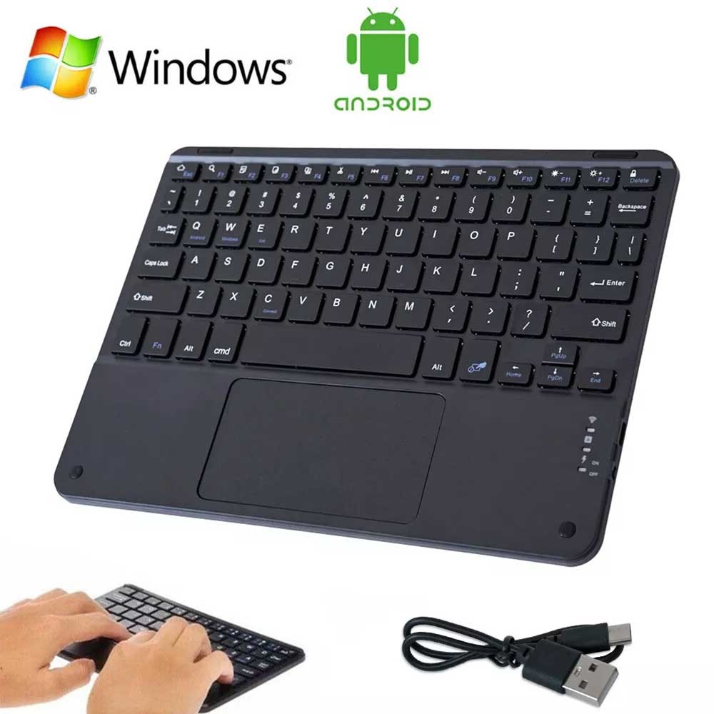Mini Wireless Bluetooth Compatible Keyboard For IOS Android Windows PC ...
