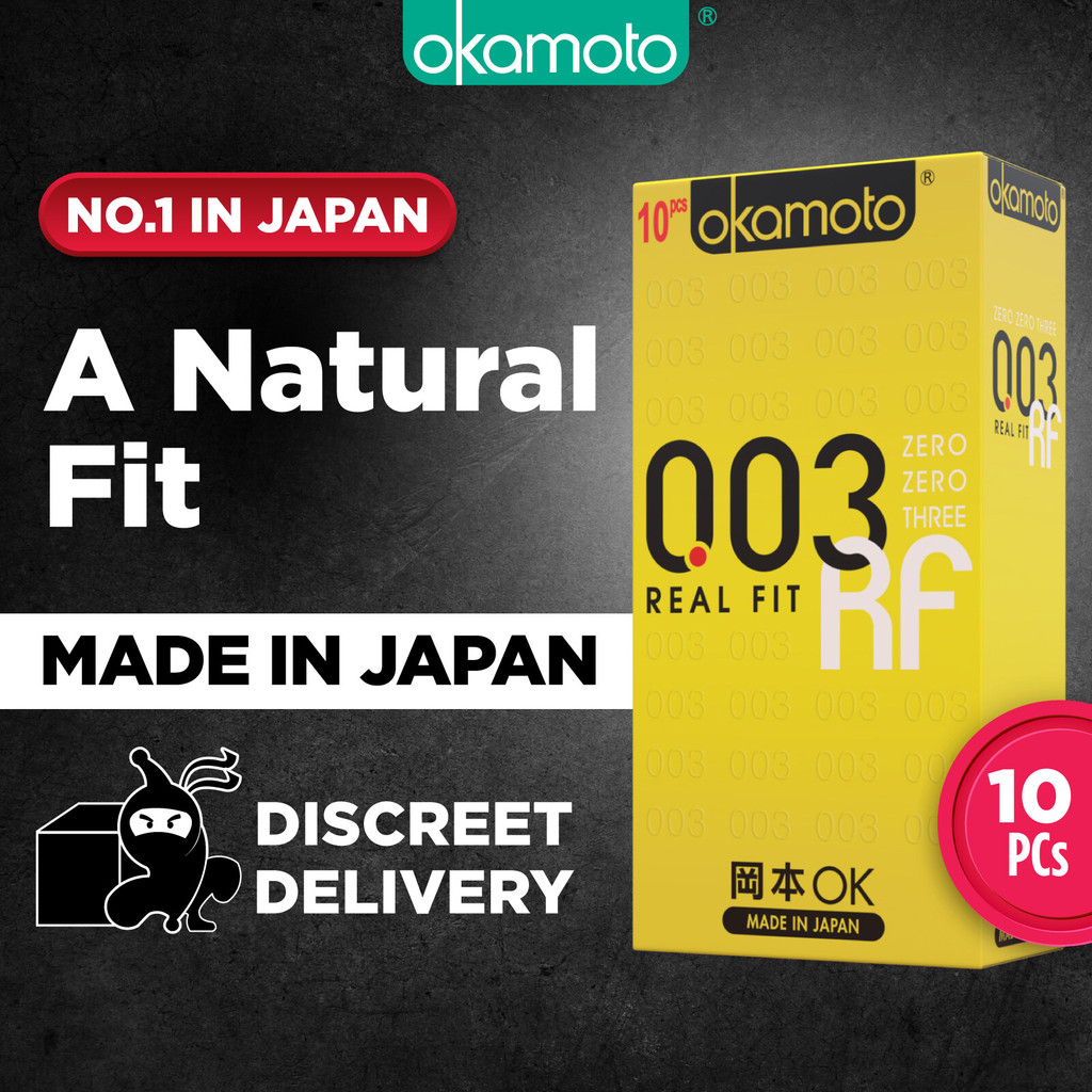 Okamoto 003 Real Fit Pack of 10s | Shopee Malaysia
