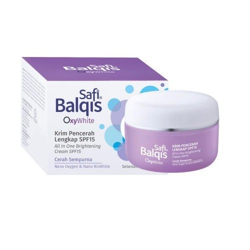 SAFI BALQIS OXYWHITE PENCERAH LENGKAP 40G | Shopee Malaysia