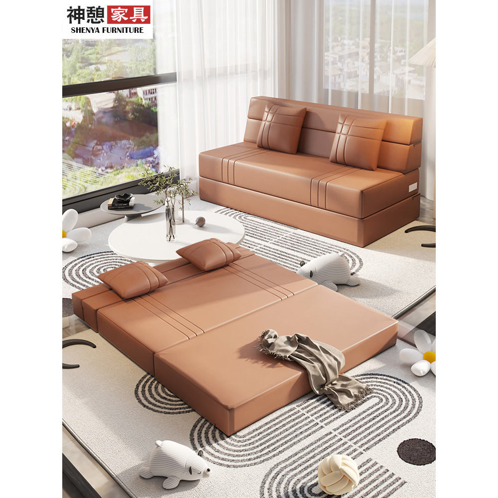 Katil Sofa Lipat Shenqi Fabrik Teknologi Dwi Guna Single Lazy Tatami ...