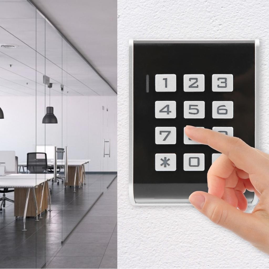 Moonbase Access Control Keypad 125KHz Support Password Card Door Entry ...