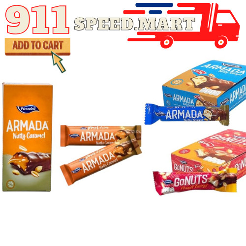 [911] Piccadeli Chocolate ( Armada Nutty Caramel/Nutty Nougat/Gonut ...