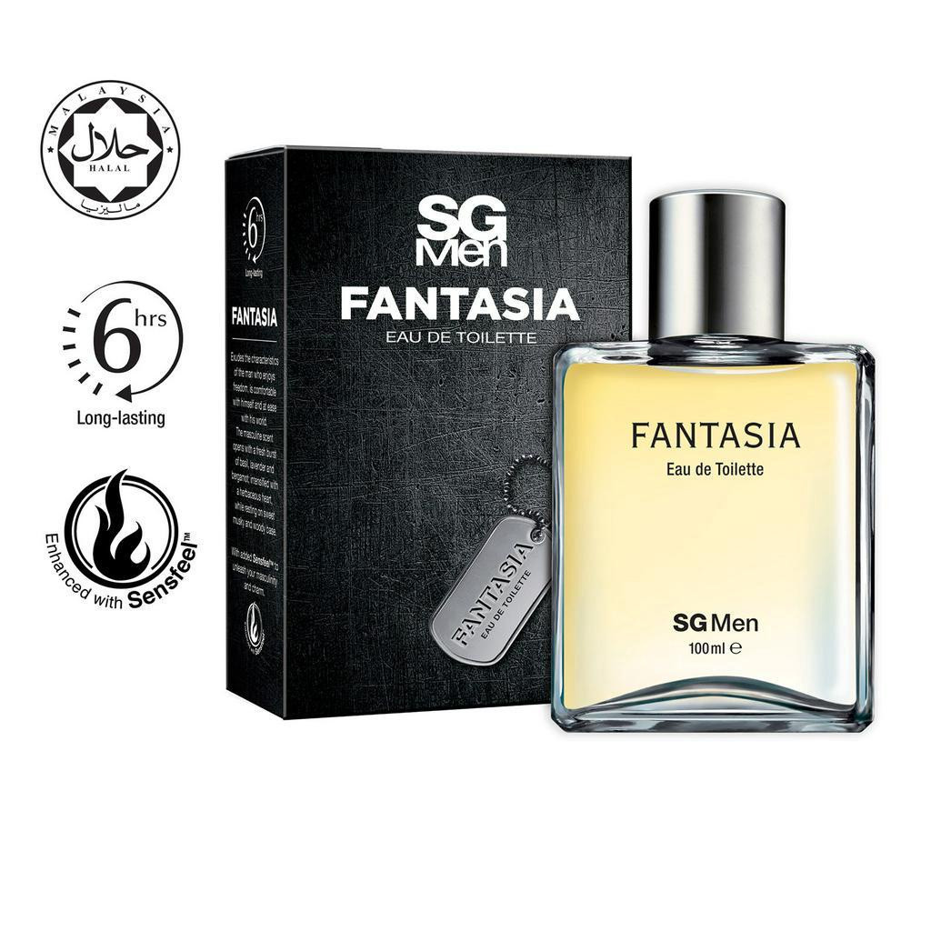 SG Men Eau de Toilette Fantasia 100ml | Shopee Malaysia