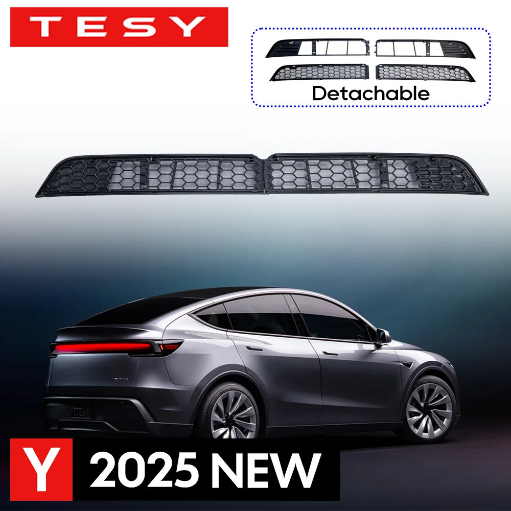 For Tesla Model Y 2025 Launch Lower Bumper Anti Insect Net Anti Dust ...