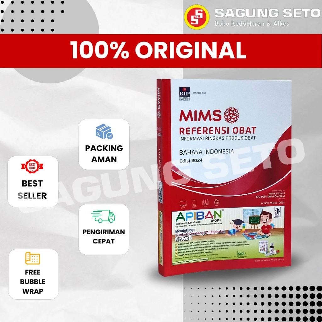 Mims REFERENCE BOOK ON INDONESIAN LANGUAGE MEDICINE 2024 EDITION ...
