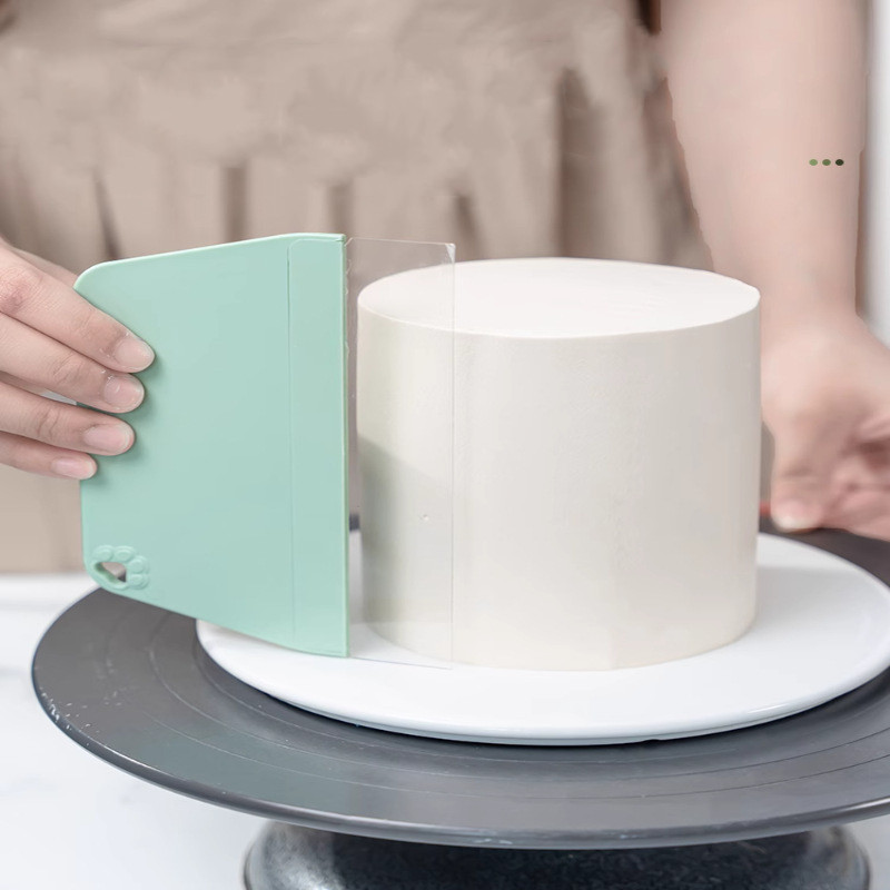 Plastic Soft Head Cake Scraper Smoother for Icing Flexible Cake ...