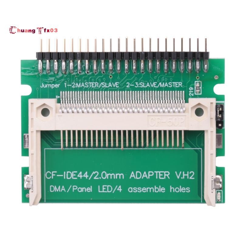 Compact Flash Cf Card To Ide 44Pin 2Mm Male 2.5 Inch Hdd Bootable Adapter Converter | Shopee ...