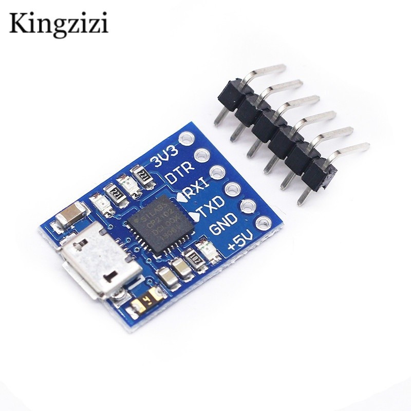 CP2102 MICRO USB to UART TTL Module 6Pin Serial Converter UART STC ...