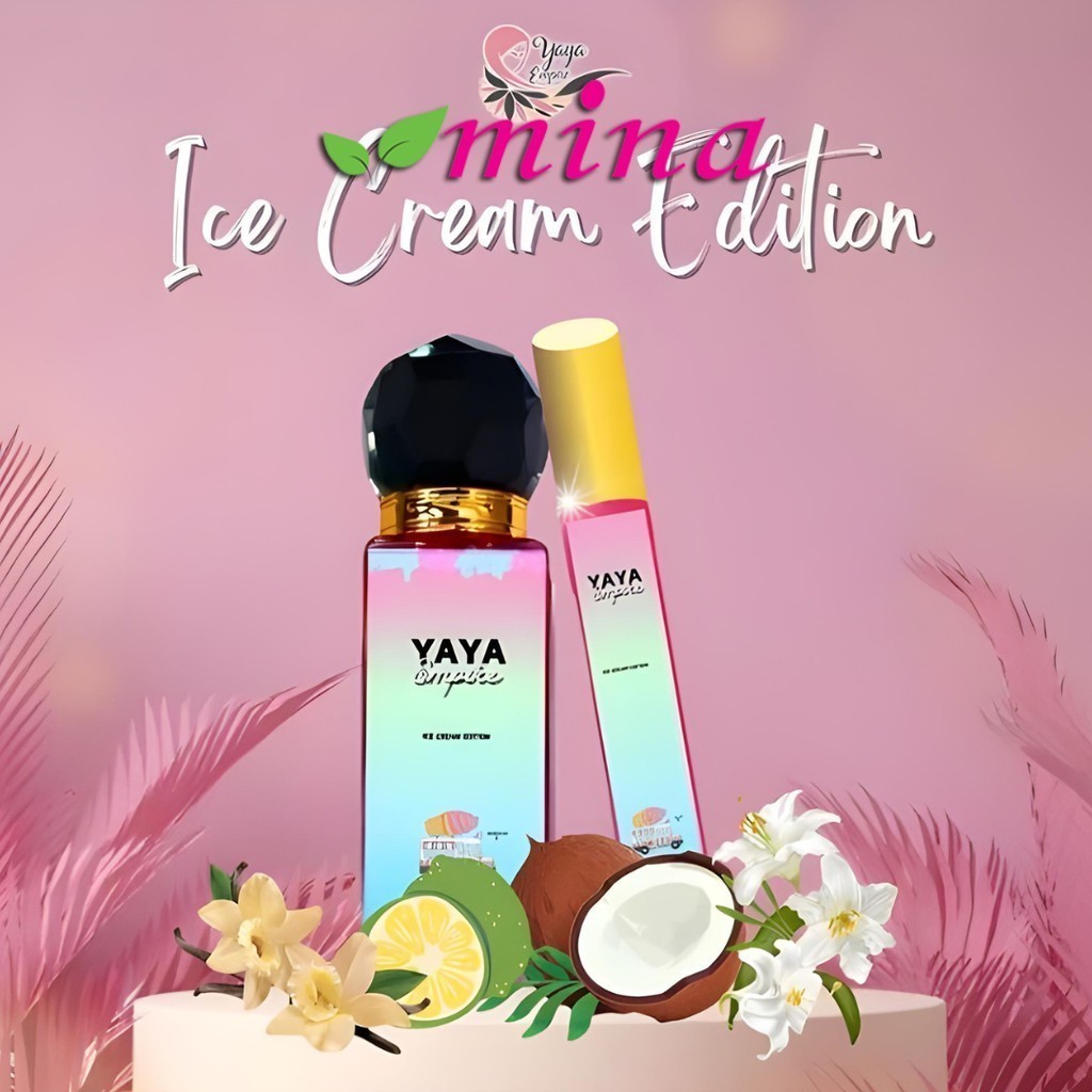 Yaya Perfume 35ml Ice Cream Edition Aiskrim Mia Azhar X Yaya Empire 2777