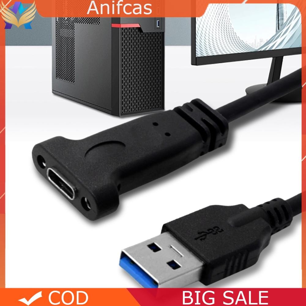 20cm USB A 3.0 Male To USB C Female Front Panel Header Cable 5Gbps ...