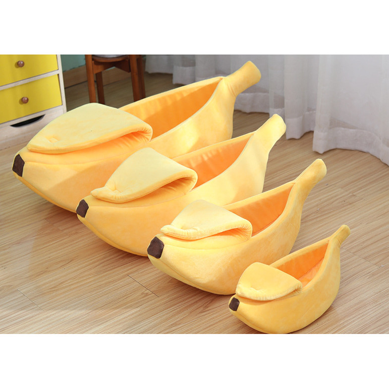 Binatang pelihara musim sejuk bentuk pisang pemanasan kucing dan anjing ...