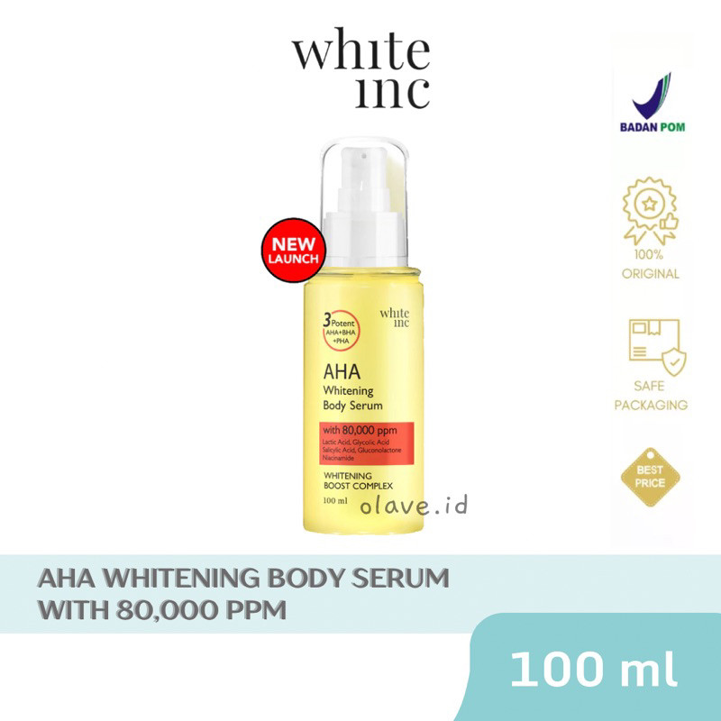 [100ml] Whiteinc AHA Body Serum to Whitening & Moisturizing | Hand Body ...