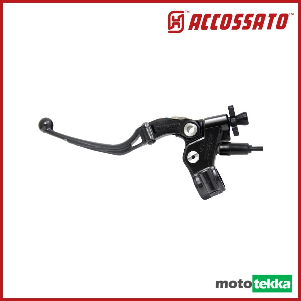 Accossato Racing Billet Clutch with 2 Wire Micro Switch / Folding Lever ...