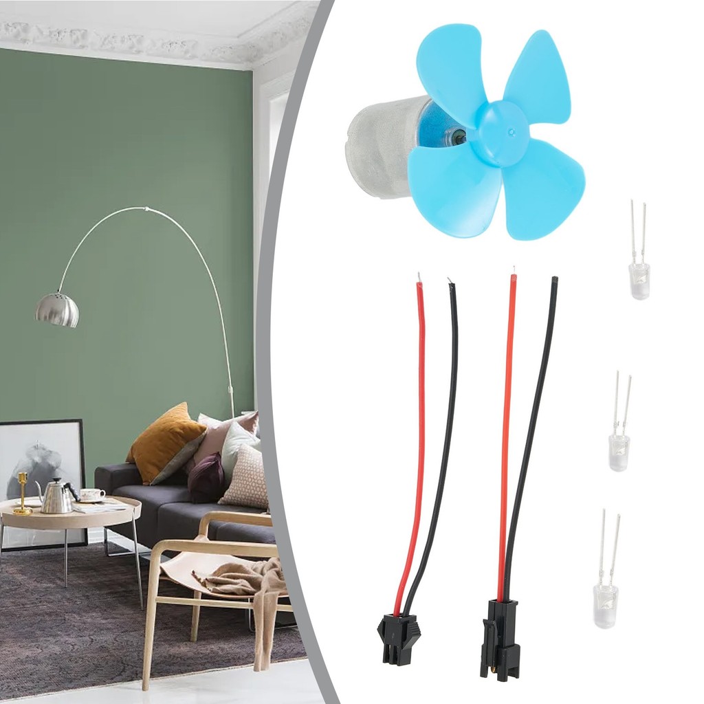 ⭐ READY STOCK⭐ Wind Turbine Generator Kit Micro Dynamo generator DC 0 ...