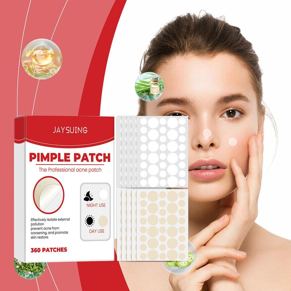 288/360pcs Acne Pimple Patch Invisible Waterproof Absorb Pus Tool ...
