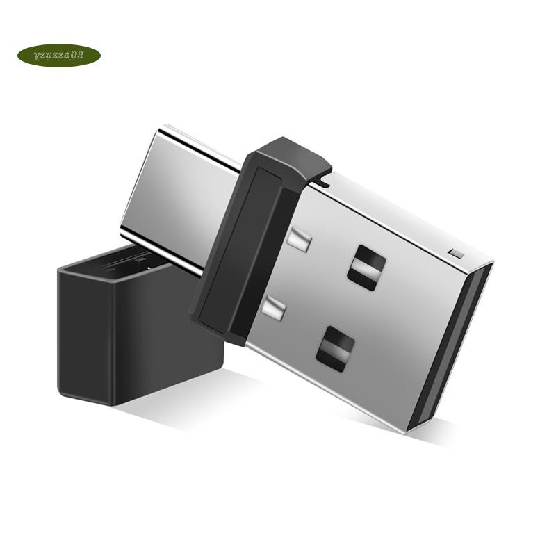 USB and Type C 2 in 1 Mouse Jiggler USB Mover Undetectable Automatic ...