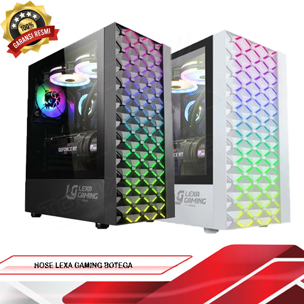 HOSE LEXA GAMING BOTEGA | Gaming Pc Casing | PC Gaming Case | Shopee ...
