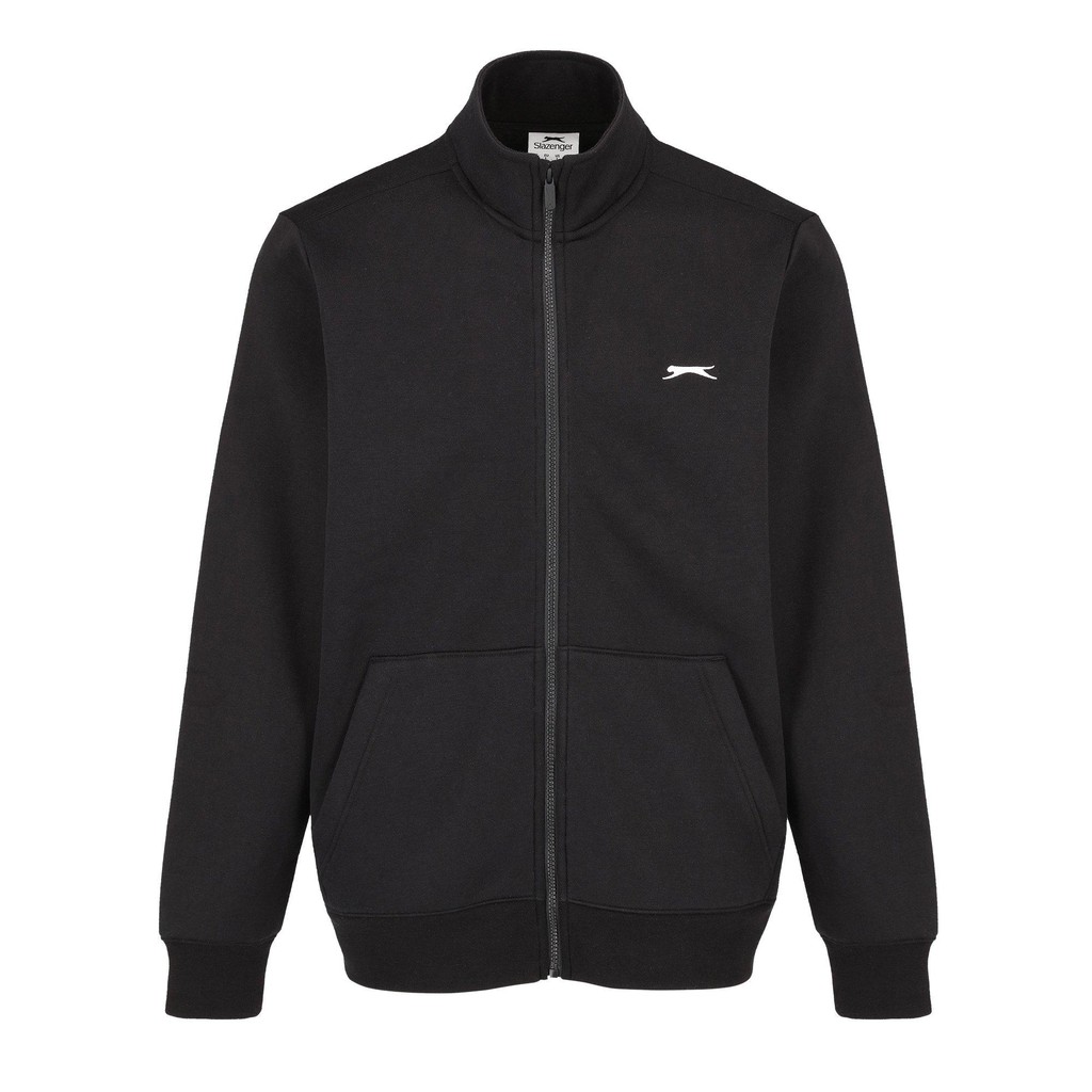 Slazenger Mens Full Zipped Jacket Mens (Black) - Sports Direct | Shopee ...