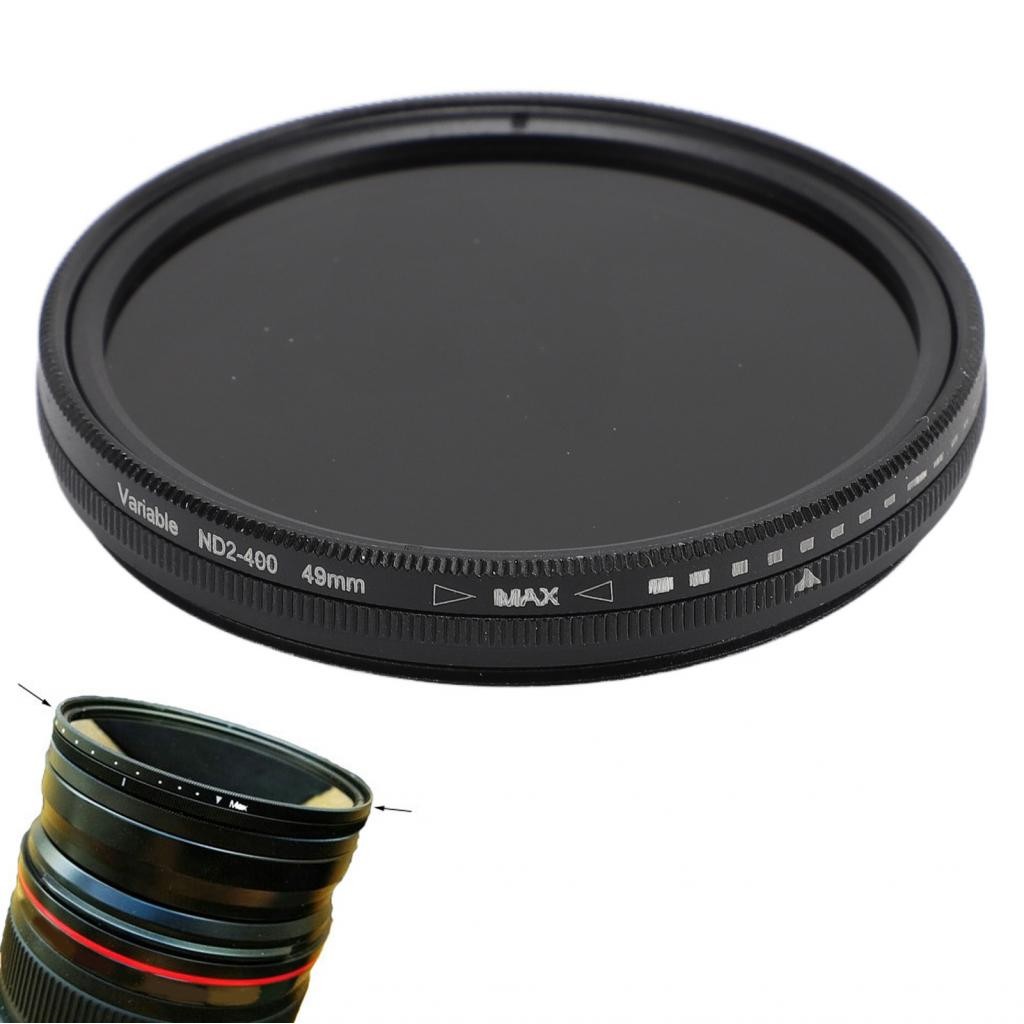 Variable Density Filter Adjustable ND Unbreakable for Camera Lens ...