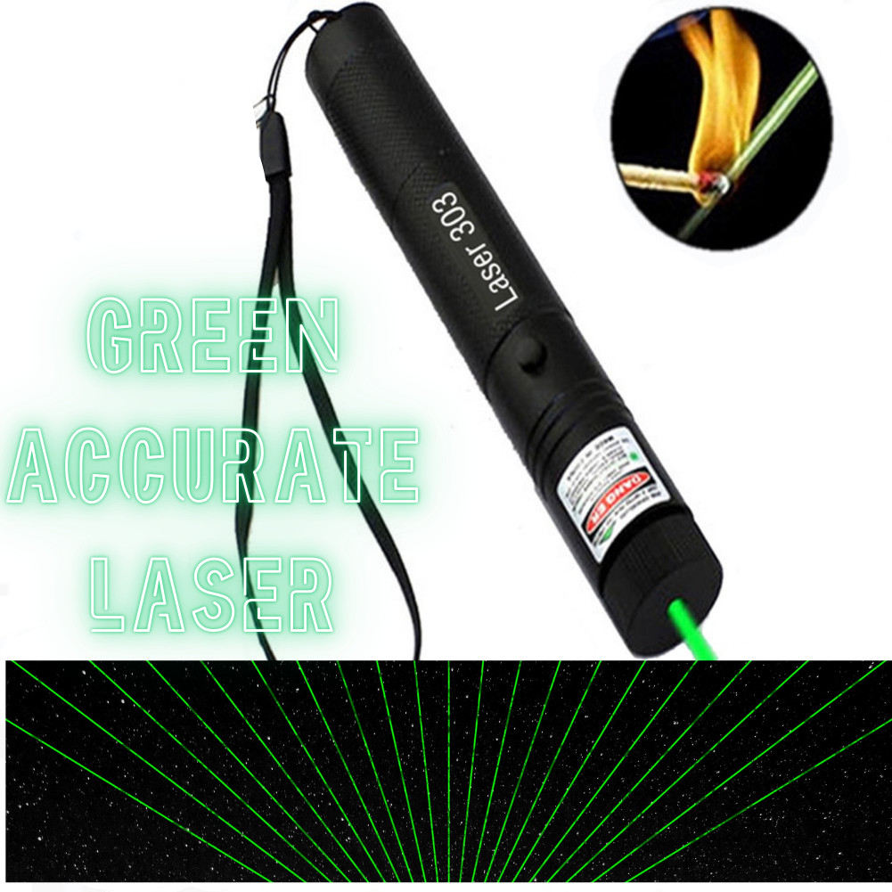 Green Laser Pointers 532nm 10000m High Power Laser light 303 Lazer SD ...