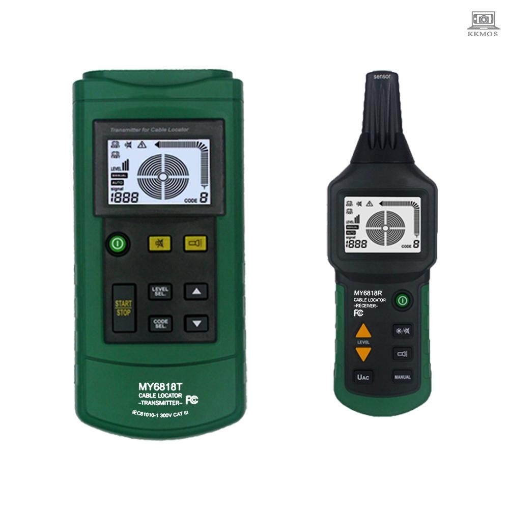 MY6818 AC/DC 12-400V Professional Cable Tester Tracker Finder Wire ...