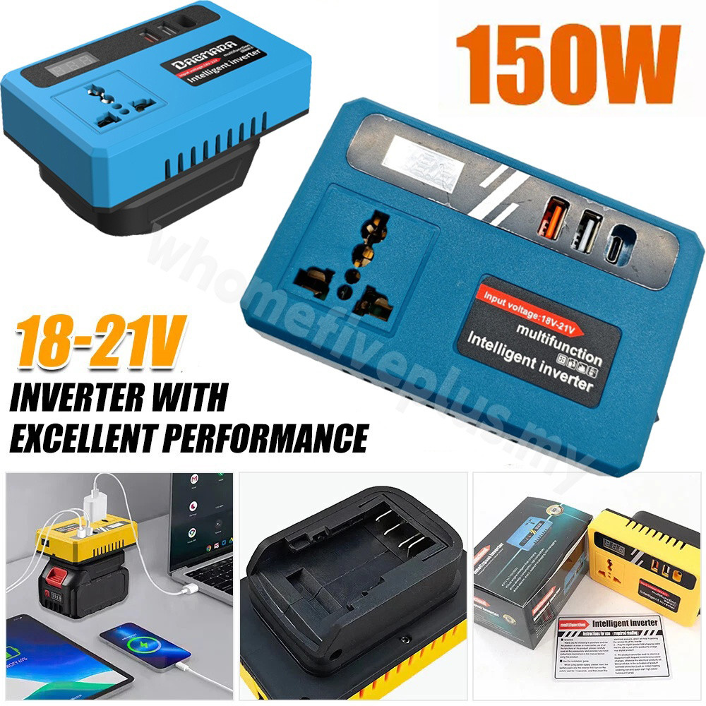 Portable and Efficient Power Inverters for 20V Battery Inverter 20v to ...