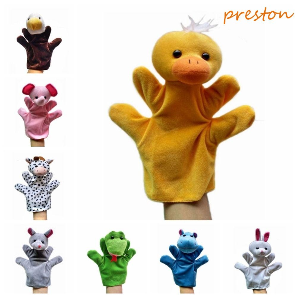 PRESTON Hand Puppets For Animal, Cartoon Animal 24 Types Adorable Hand ...