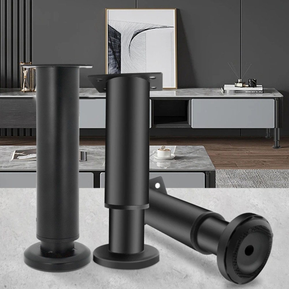 THEBEST! Adjustable Furniture Telescopic Bed Beam Support Metal Legs ...