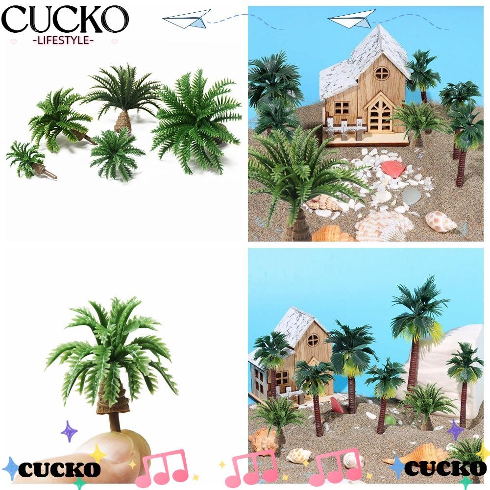 CUCKO 20pcs Coconut Tree Model Sand Table Scene DIY 2/2.5/3/3.5/4cm Ho ...