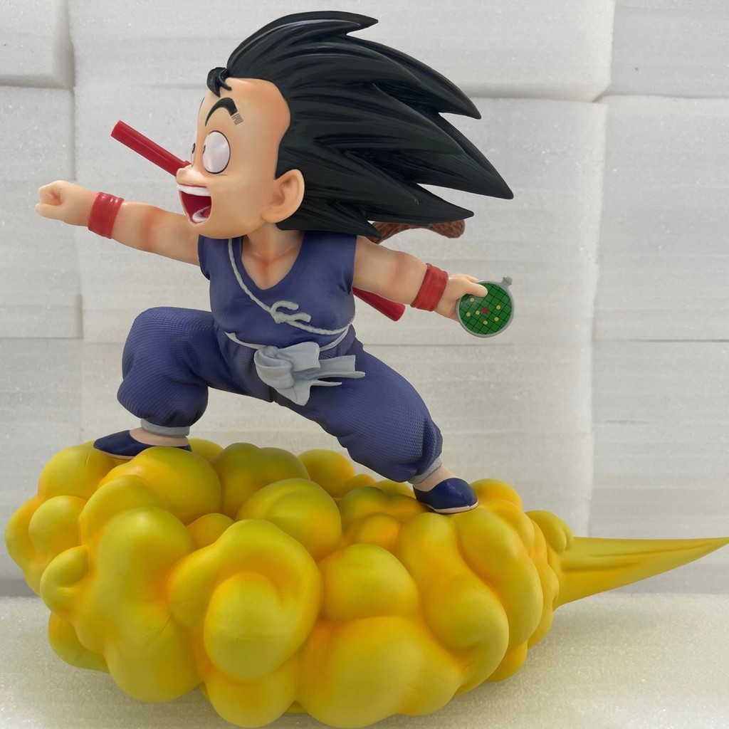 New Dragon Ball Riding Clouds Little Goku Cute Flight Ornaments ...