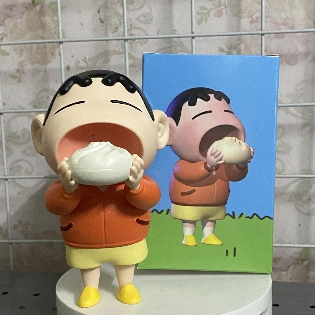 Eating Baozi Shin-Chan Crayon Shin-Chan Anime Figure Nohara Shinnosuke ...
