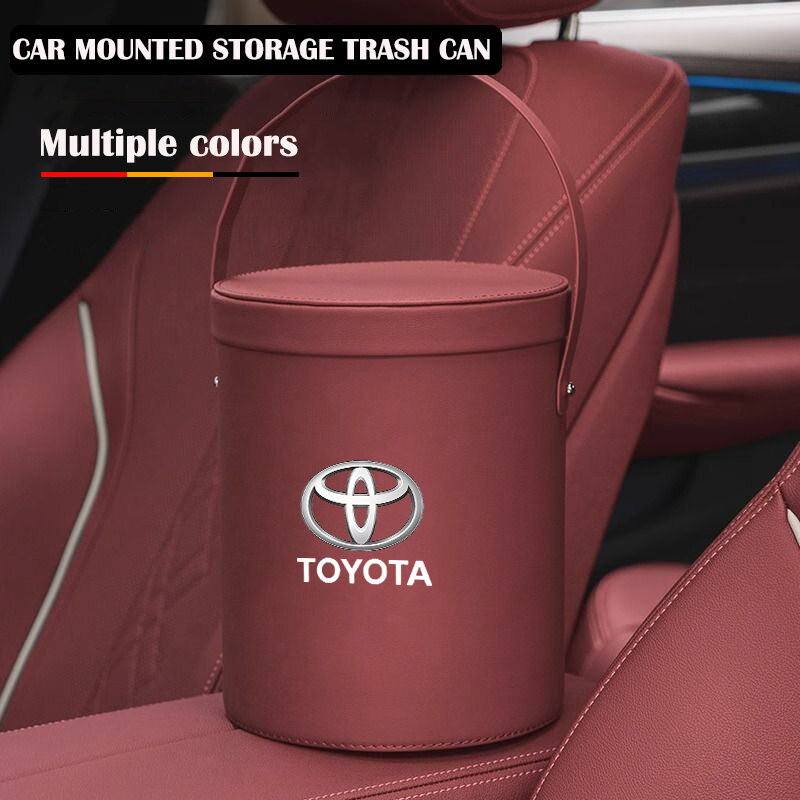 Car Trash Can Auto Interior Garbage Storage Organizer Waterproof ...
