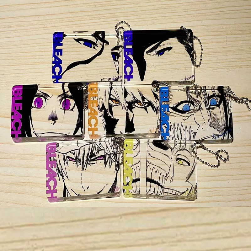 Death BLEACH Kurosaki Ichigo Kuchiki Byakuya Ishida Uryuu ultra-thick ...