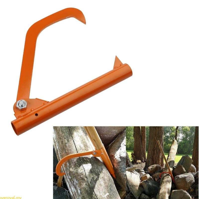 weroyal 46cm Roller Logging Po-le Garden Backyard Elevator Log Heavy ...
