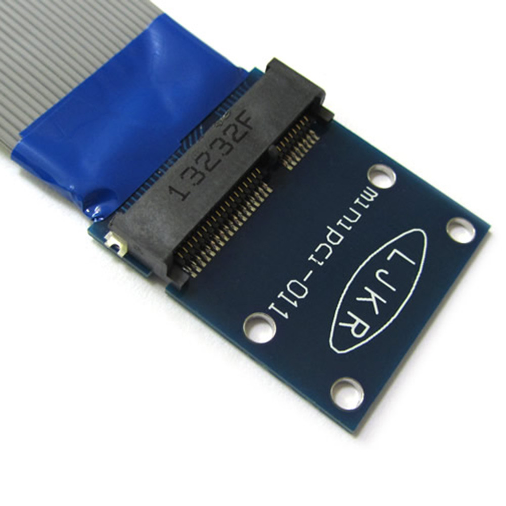 PCI Express Riser Card Extender Mini PCIe 1X to 1X Extension Cable Cord ...