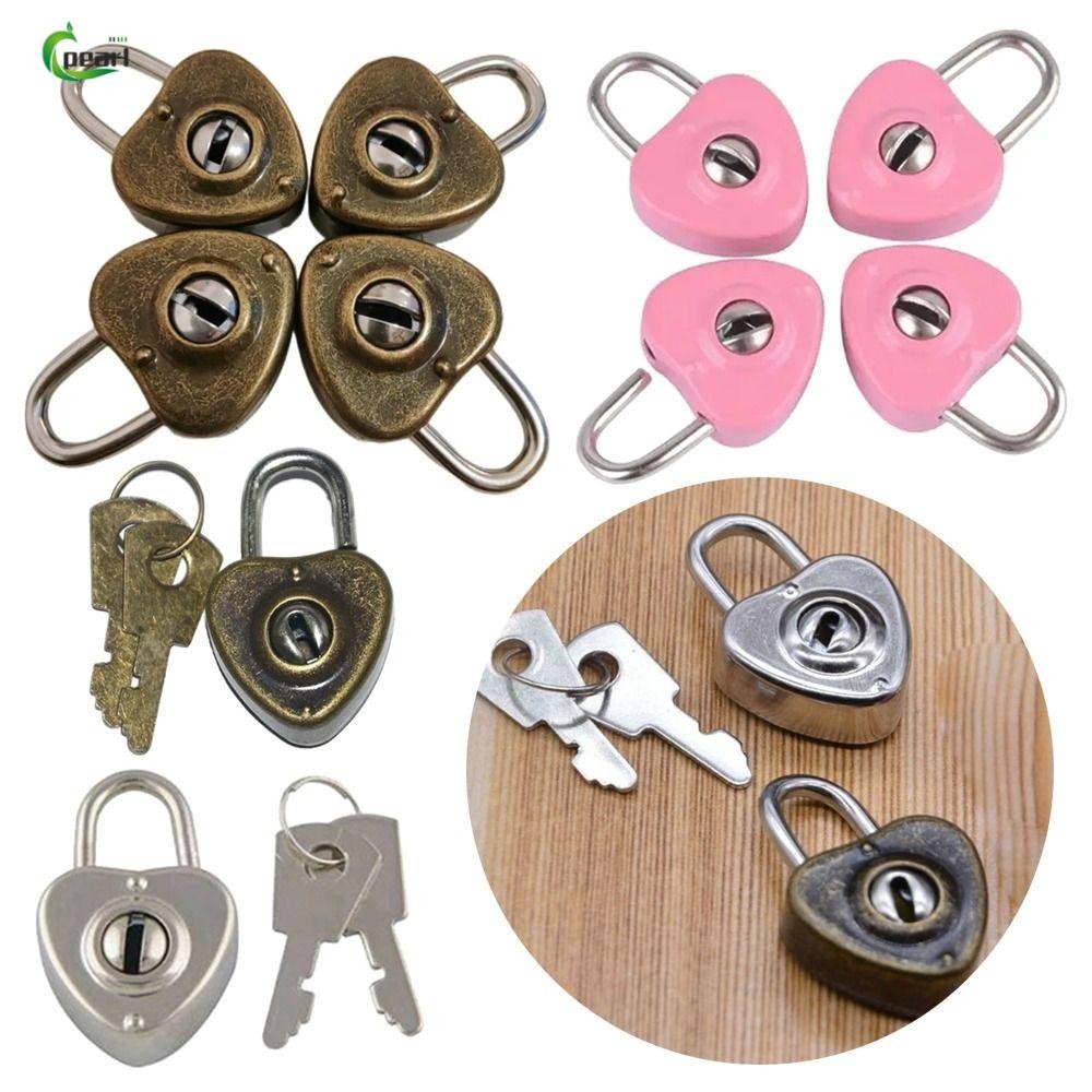 PEARL 1Set Archaize Padlocks, Old Antique Vintage Style With Key ...