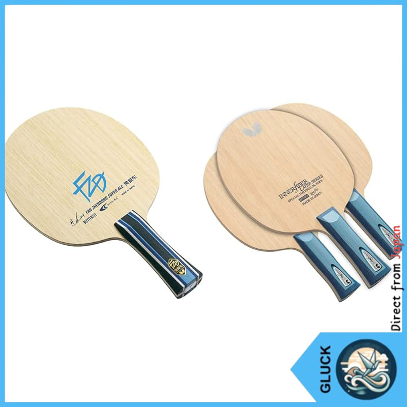 Butterfly Table Tennis Racket Fan Zhendong SUPER ALC-FL Attack Shake ...