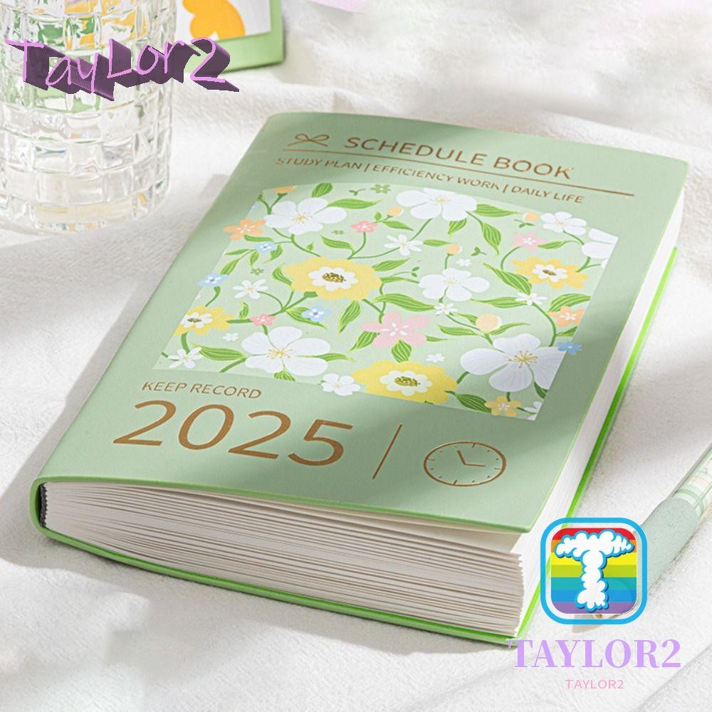ATAYLOR 2025 Schedule Planner Notebook, 12 Months A5 Diary Writing Pads ...