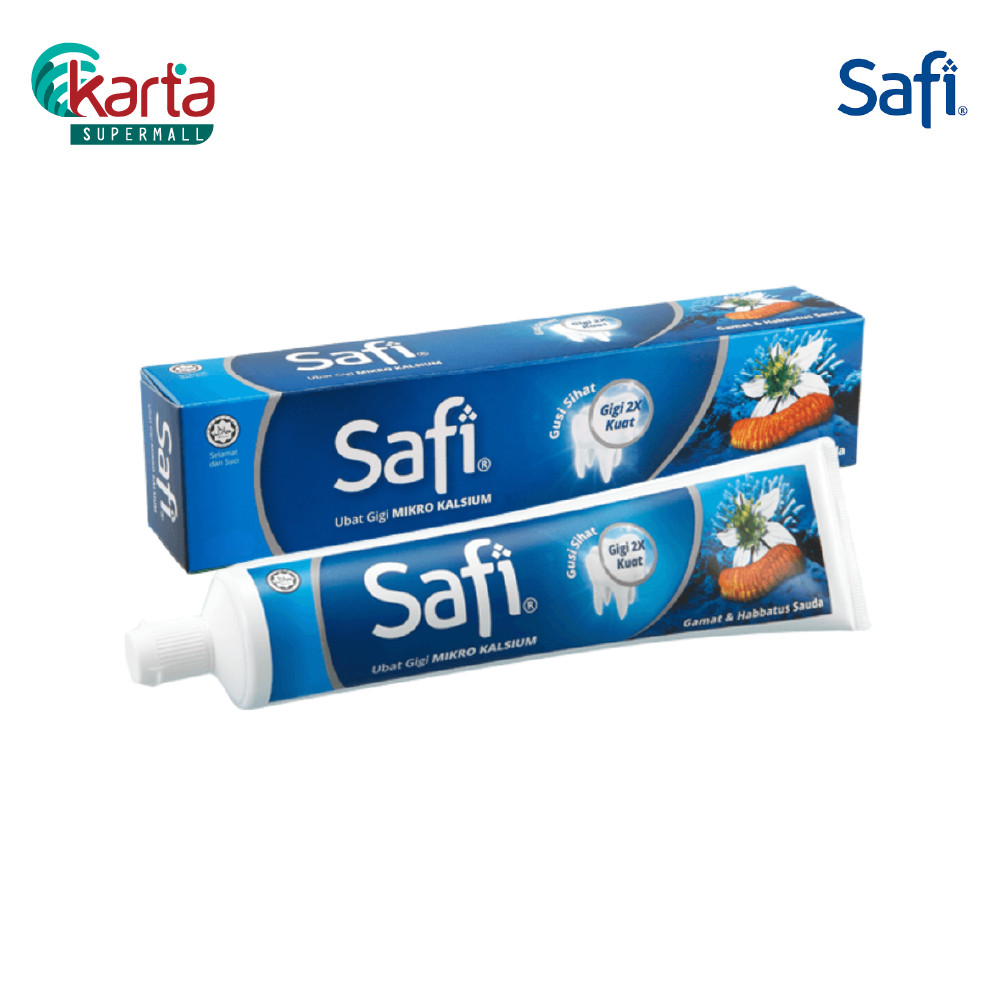 Safi Micro Calcium Toothpaste with Gamat & Habbatus Sauda (175g ...