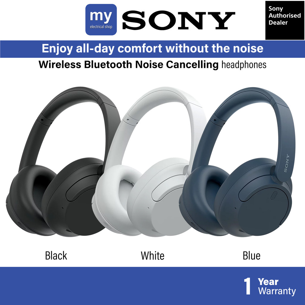 Sony Noise Cancellation Wireless Bluetooth Over Ear Headphones WH-CH720 WH-CH720N WHCH720N ...