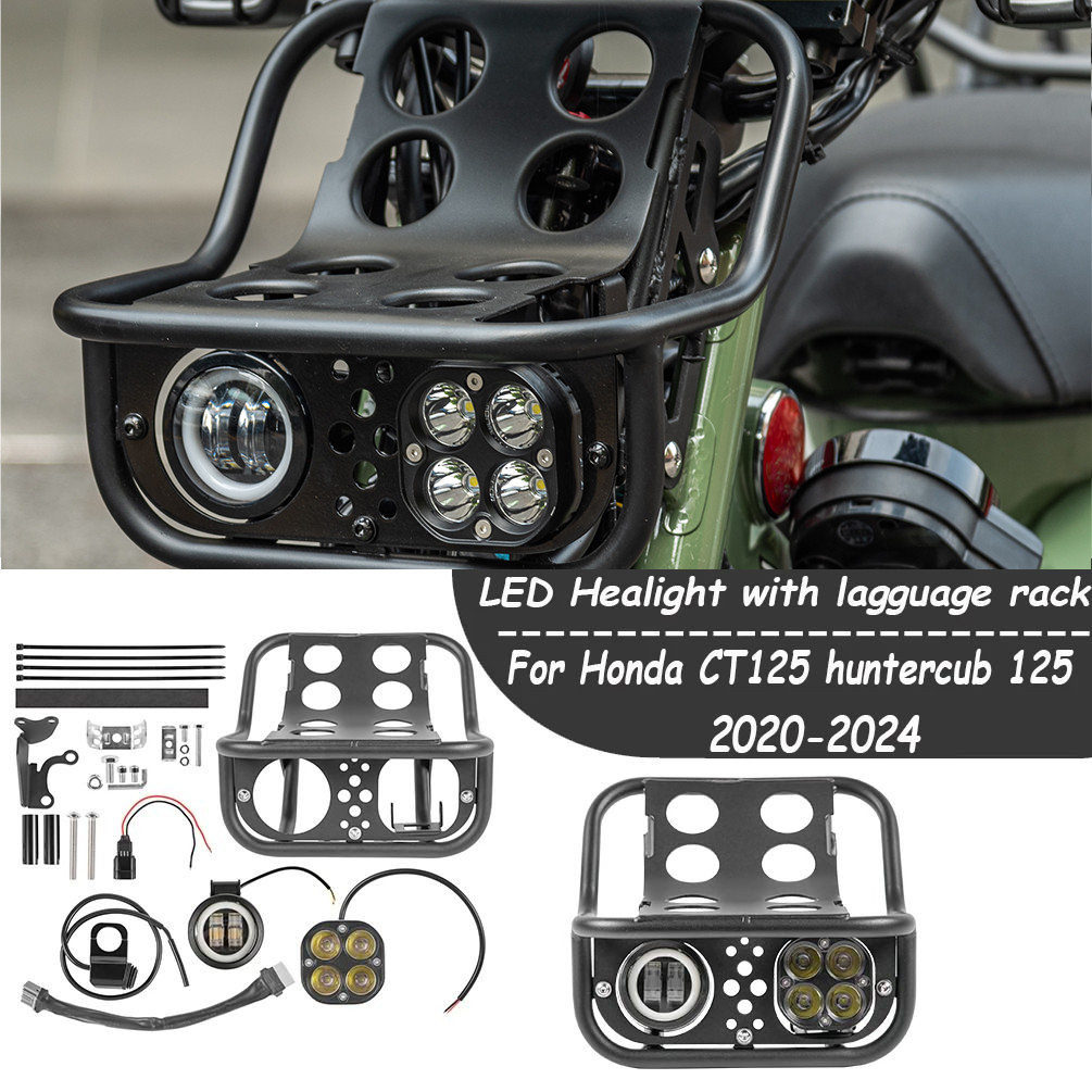 For Honda CT125 huntercub 125 2020-2024 2021 2022 2023 Front LED ...