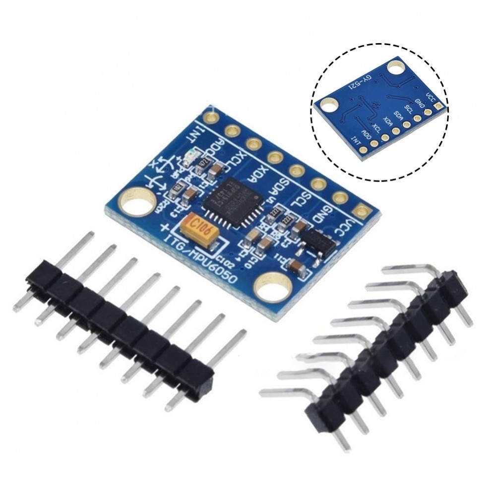 Fast Shipping-MPU-6050 Module DC 3-5 V DIY Kit For Accurate 6DOF Three ...