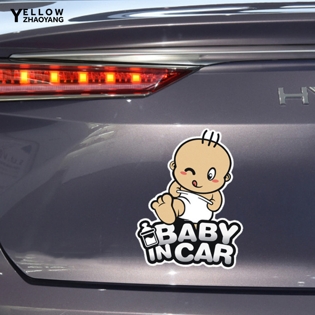 YEH- Noticeable Bumper Sticker Car Beautification No Mark Left Great ...