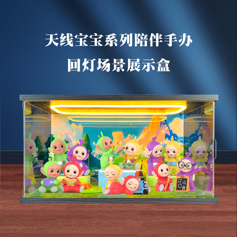 Transparent Transparent Display Box POPMART POPMART Teletubbies Series ...